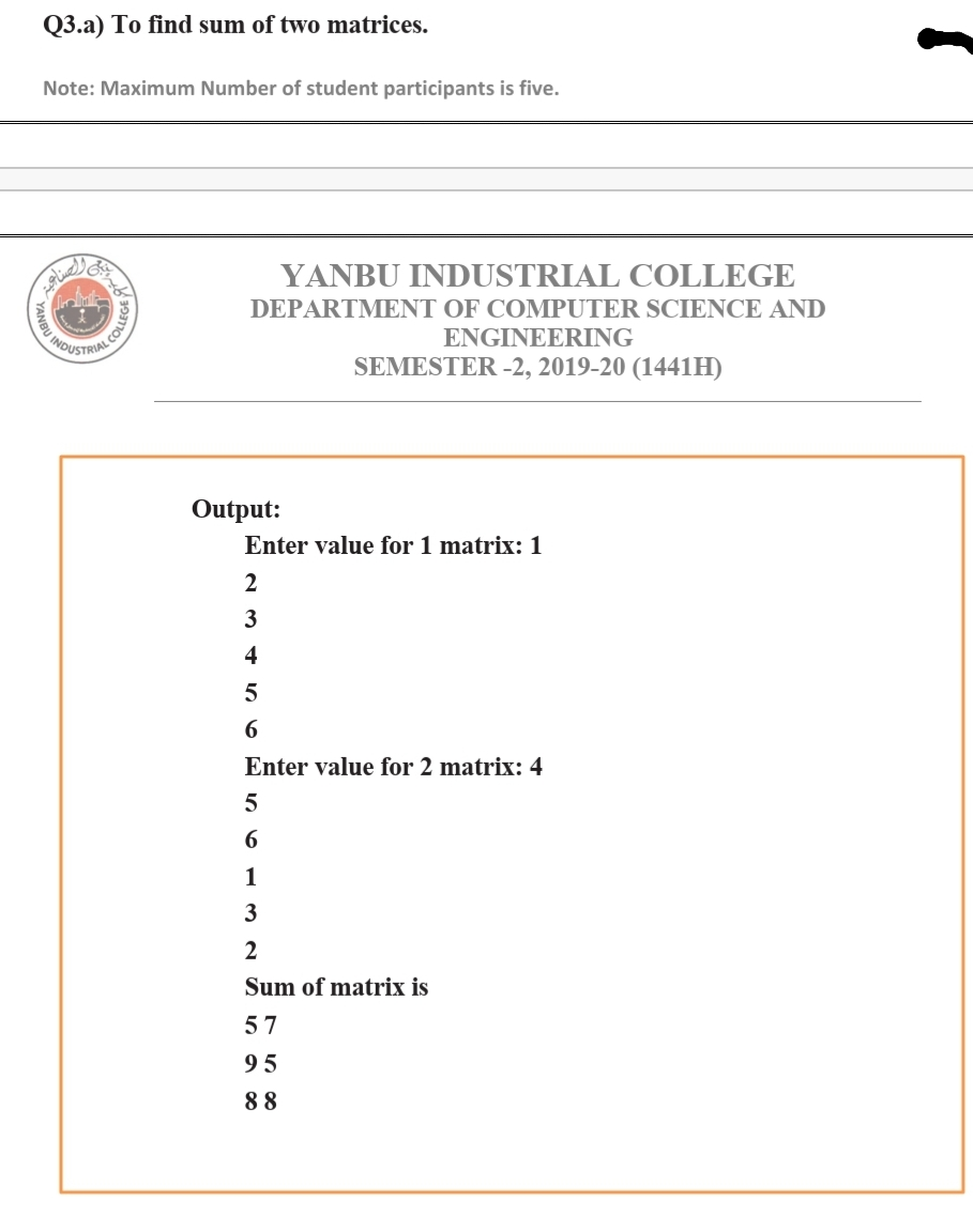 Solved Write An Algorithm C Program And Display The Output 1533