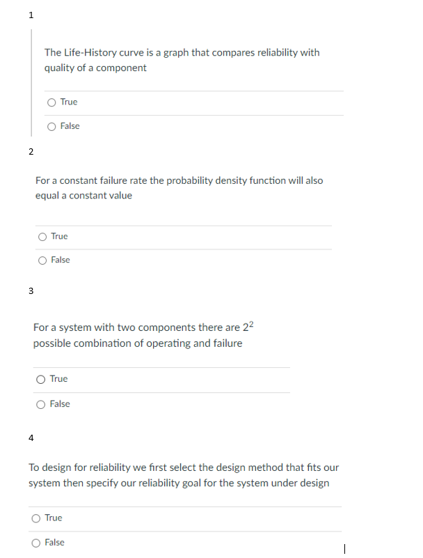 Solved 1 The Life History curve is a graph that compares | Chegg.com