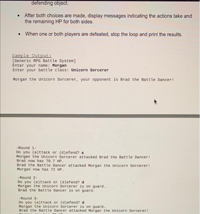 Solved Assignment 7B: Battle! For our last assignment in CSE | Chegg.com