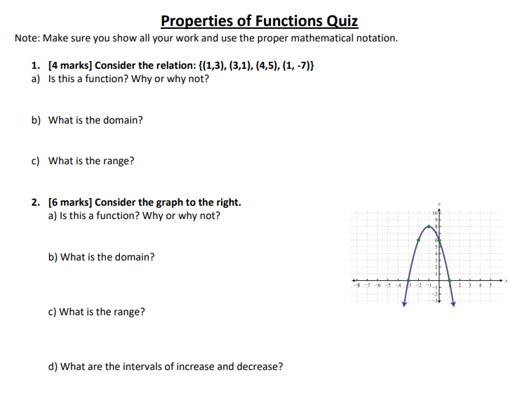 Solved 2. [6 marks] Consider the graph to the right. a) Is | Chegg.com