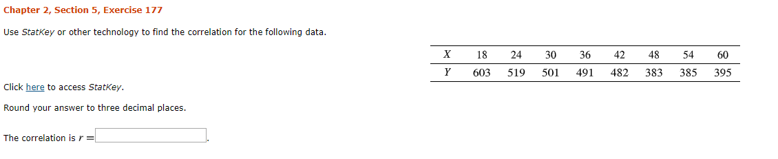 Solved Chapter 2 Section 5 Exercise 177 Use Statkey Or 9054