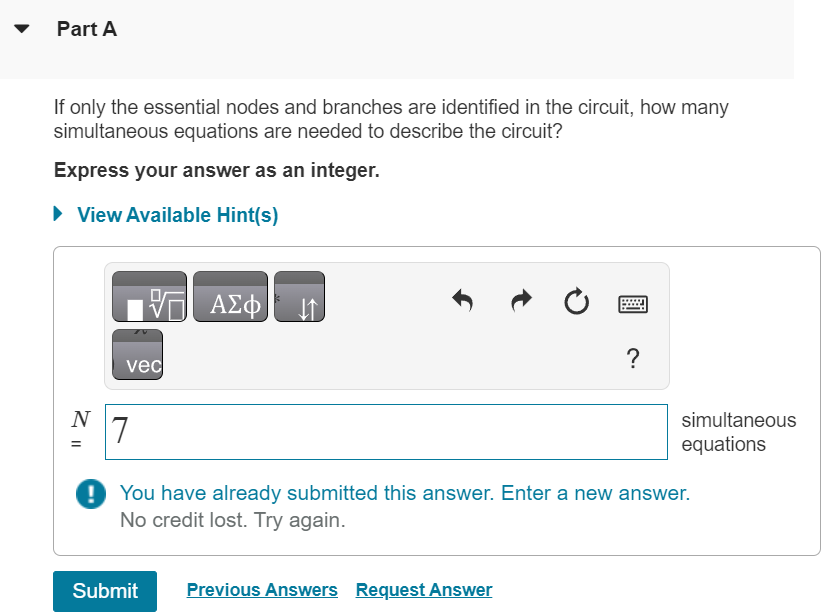 Solved If only the essential nodes and branches are | Chegg.com