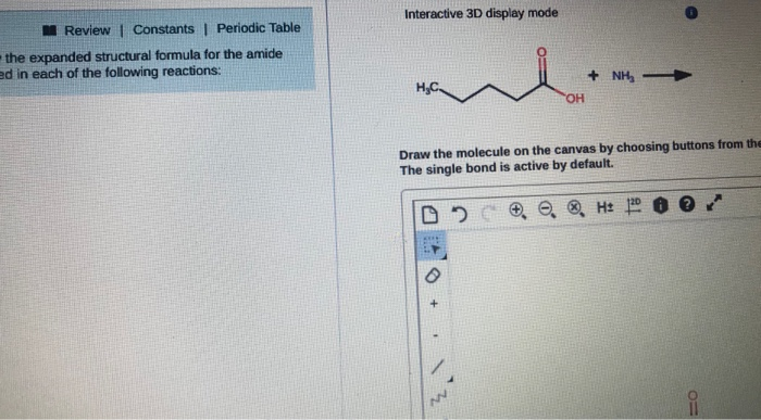 Solved Interactive 3D display mode . Review | Constants I | Chegg.com