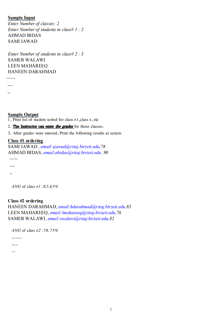 Solved Objectives: 1. String , classes and objects ( Chapter | Chegg.com