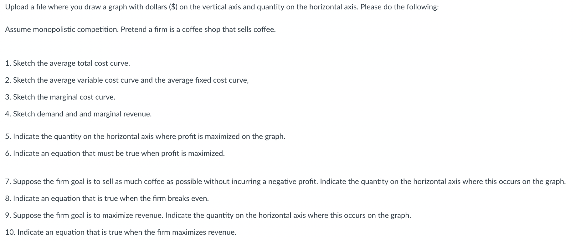 Solved Upload a file where you draw a graph with dollars | Chegg.com