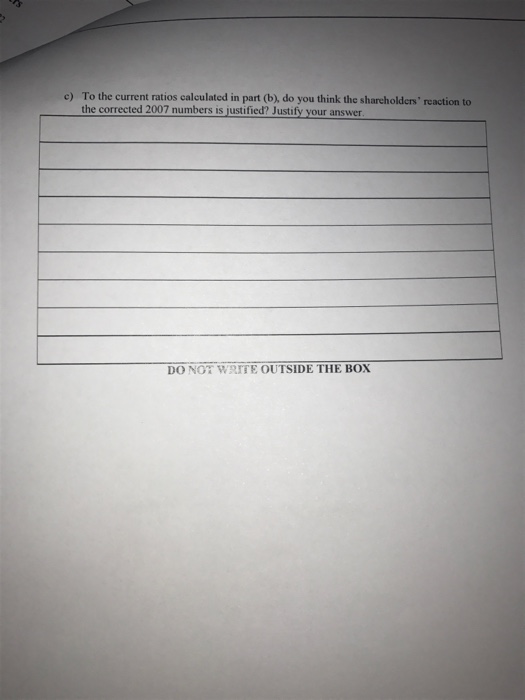Solved DO NOT WRITE OUTSIDE THE BOX 04: Dentro Retail Group | Chegg.com
