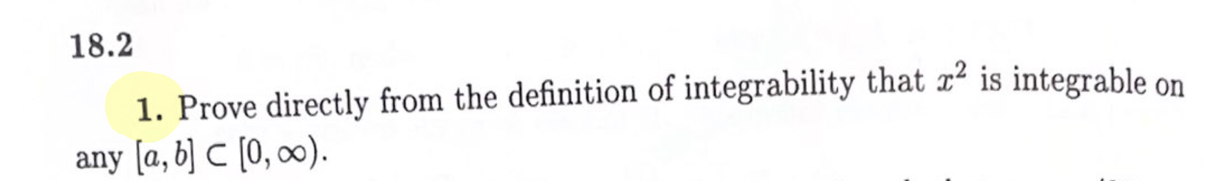 Solved 18.2Prove directly from the definition of | Chegg.com