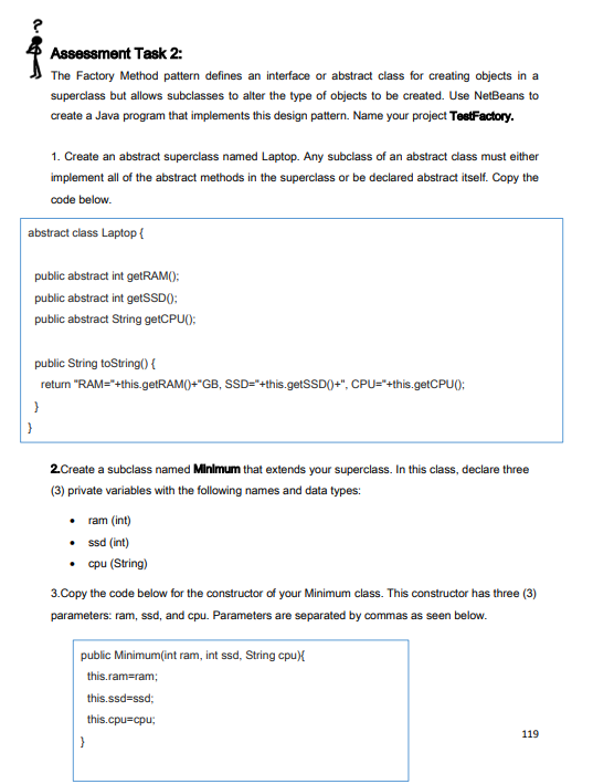 Solved abstract class Laptop \{ public abstract int | Chegg.com Solved abstract class Laptop \{ public abstract int | Chegg.com