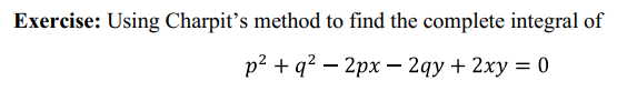 I wasn't able to solve this exercise using the | Chegg.com