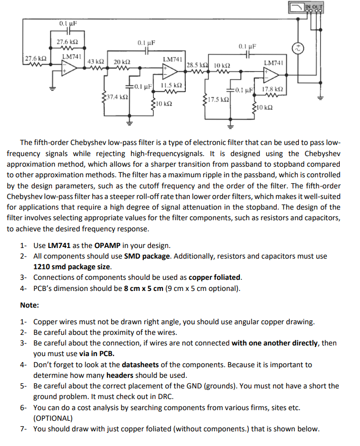 Solved The fifth-order Chebyshev low-pass filter is a type | Chegg.com Solved The fifth-order Chebyshev low-pass filter is a type | Chegg.com