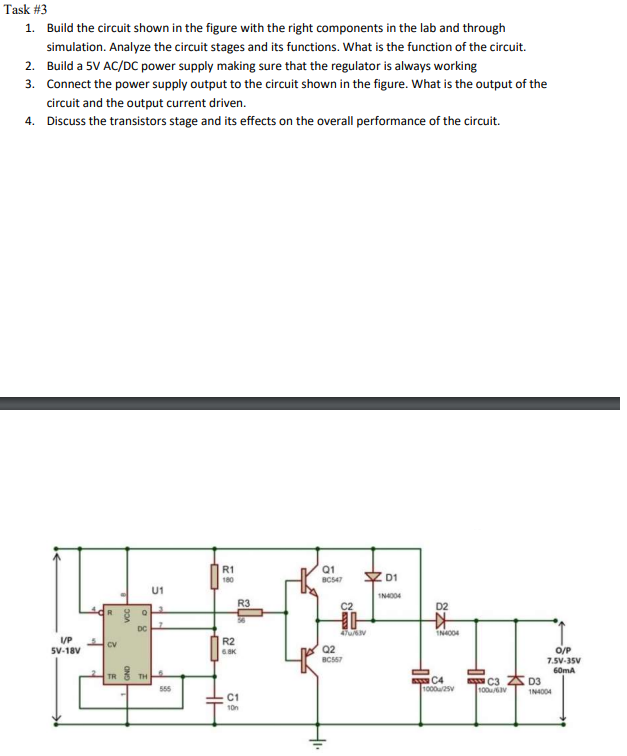 You can use multisim to make the circuit take your | Chegg.com
