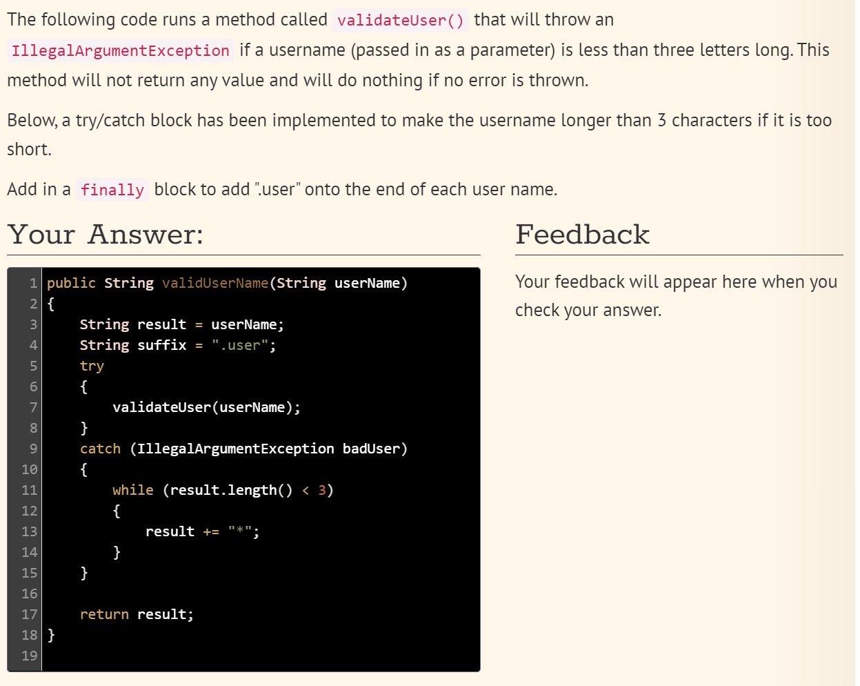 Solved The method below takes an array of Jeroos and should | Chegg.com