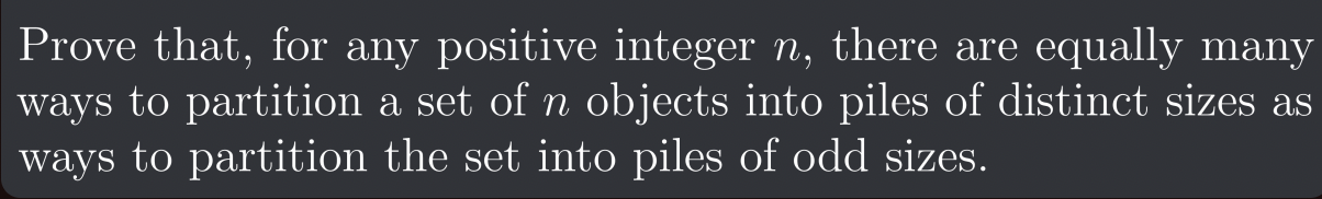 Solved Prove that, for any positive integer n, there are | Chegg.com