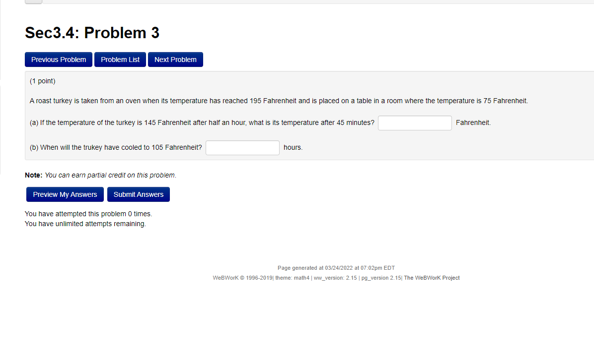 Solved Sec3.4: Problem 3 Previous Problem Problem List Next | Chegg.com