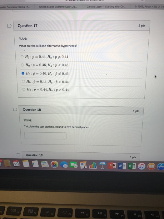 Solved arks Window Help oregonstate instructure.com In 1965, | Chegg.com