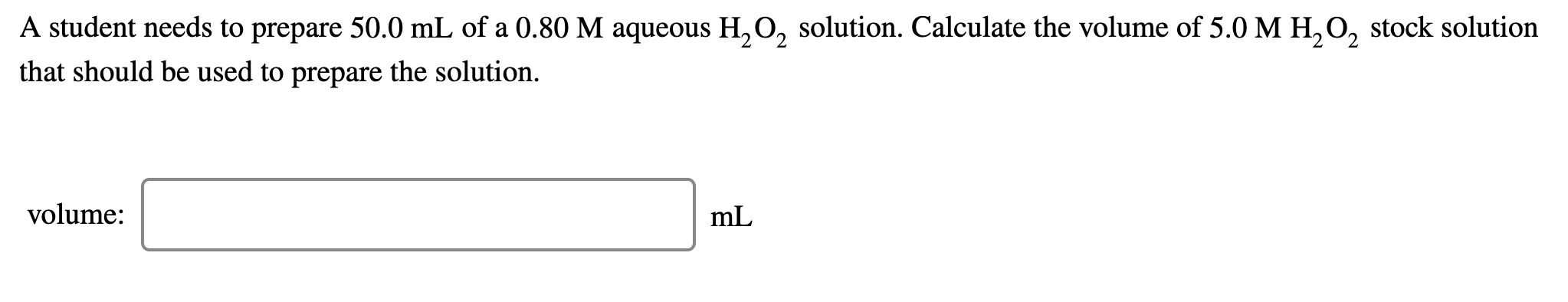 Solved A student needs to dilute a 0.42 M Pb(NO3), solution | Chegg.com