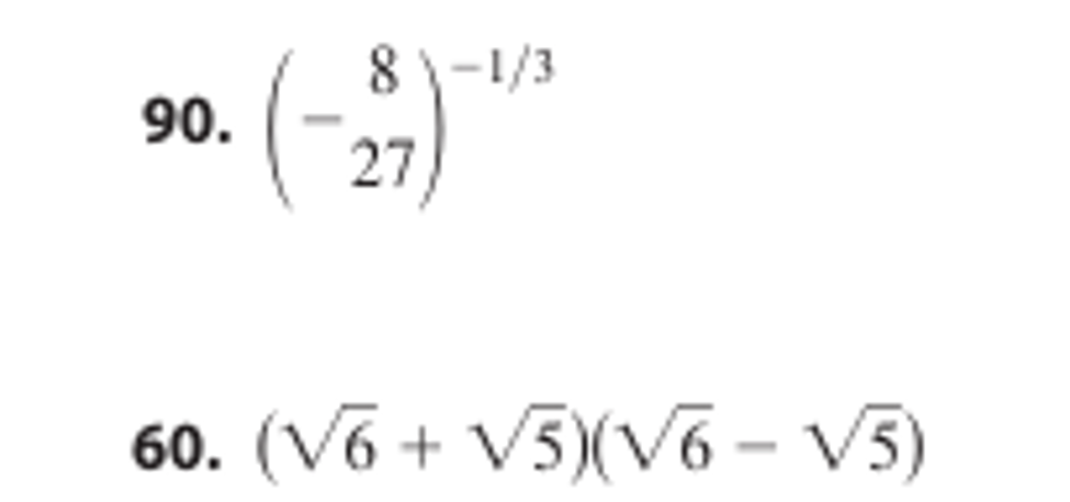 Solved Simplify each expression using the rules of exponents | Chegg.com