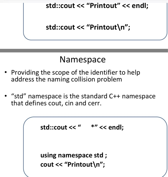Solved std::cout