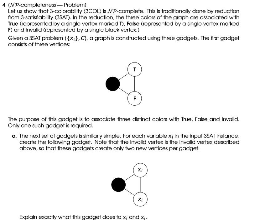 4 (NP-completeness — Problem) Let us show that | Chegg.com