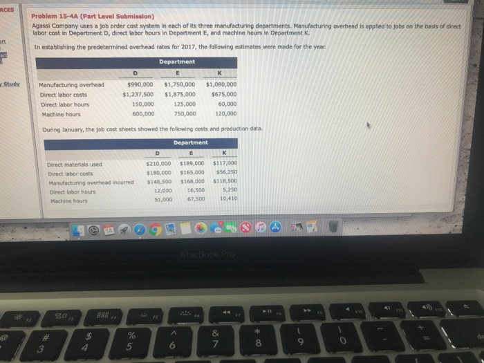 Solved RCES Problem 15-4A (Part Level Submission) Agassi | Chegg.com
