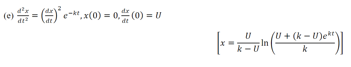 Solved Using the Order Reduction Method, solve the following | Chegg.com
