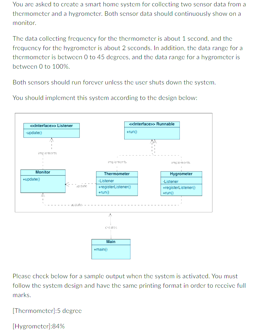 This A Java Question That Need To Be Responde With