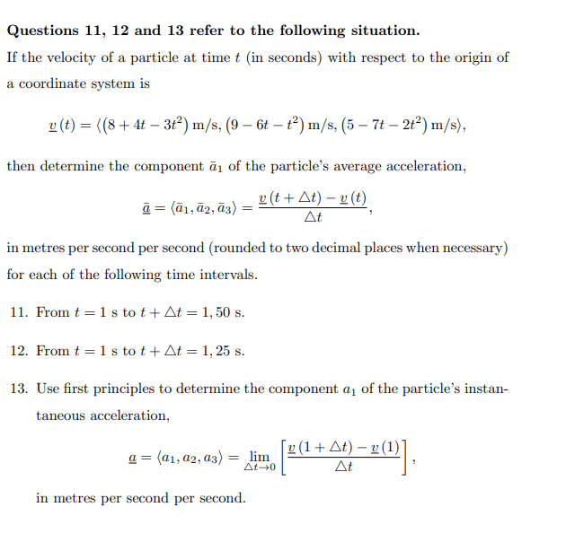 [solved] Questions 11 12 And 13 Refer To The Following Sit