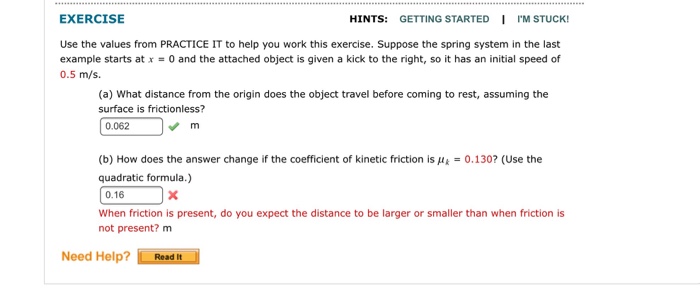 EXERCISE HINTS: GETTING STARTEDI M STUCK! Use the | Chegg.com