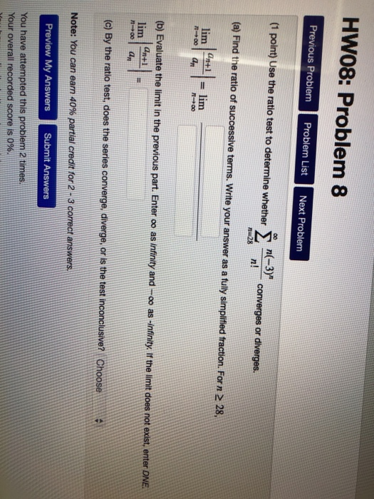 Solved HW08: Problem 8 Previous Problem Problem List Next | Chegg.com Solved HW08: Problem 8 Previous Problem Problem List Next | Chegg.com