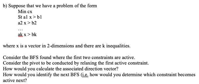 Solved Problem A1 When we convert a problem into standard | Chegg.com