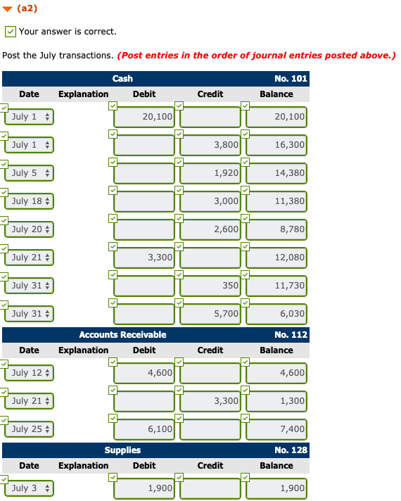 Solved Problem 4-05A a-g (Part Level Submission) (Video) | Chegg.com