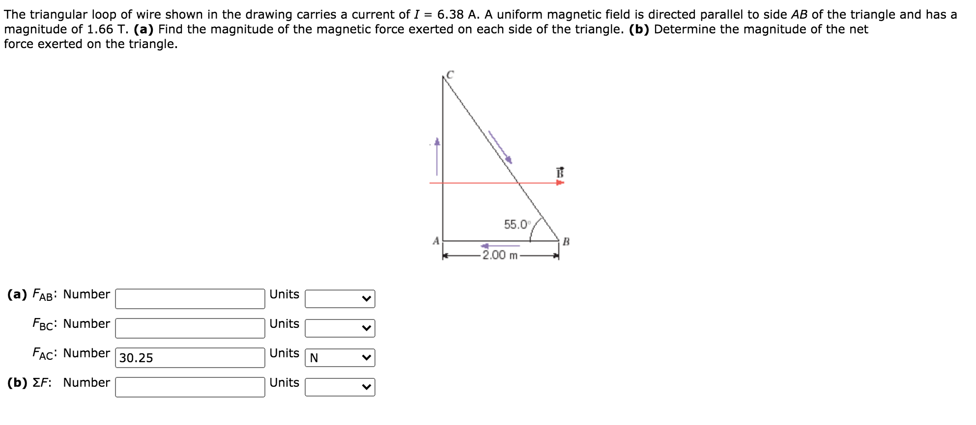 Solved The triangular loop of wire shown in the drawing | Chegg.com