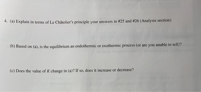 Solved Questions 3 and 4 refer to the chemical equilibrium | Chegg.com