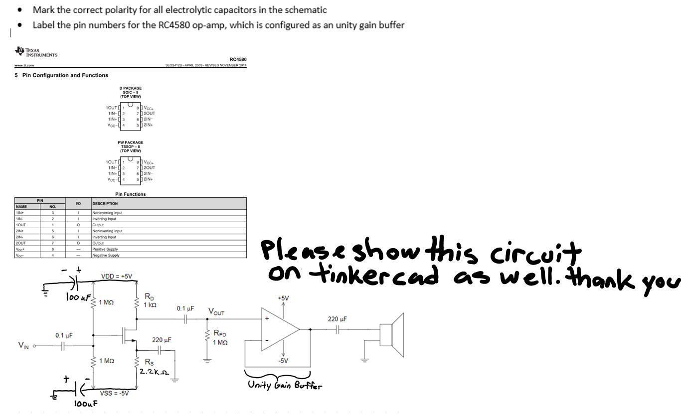 Solved Mark the correct polarity for all electrolytic | Chegg.com
