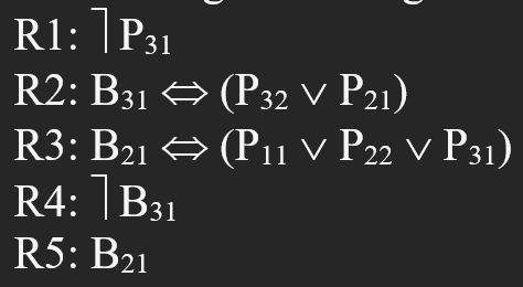 Solved artificial intelligence(Propositional logic)Assume we | Chegg.com