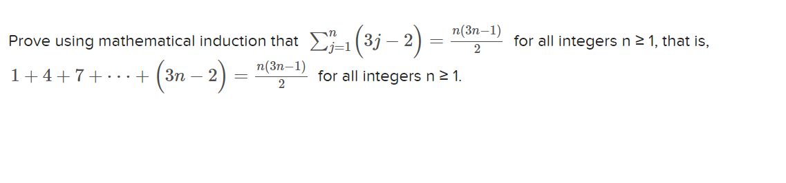 Solved Prove using mathematical induction that | Chegg.com