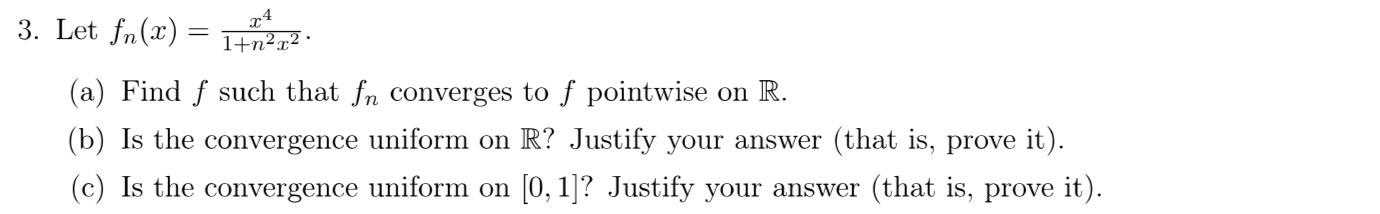 Solved This is homework for Advanced Calculus by Patrick | Chegg.com