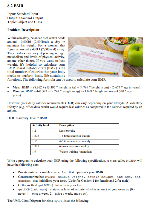 Solved Dier Plan 03 82 Bmr Input Standard Input Output 