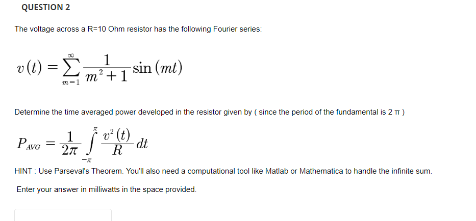 Solved Please clearly show the steps and share the Matlab or | Chegg.com