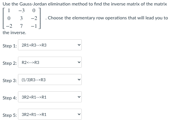 Solved Use the Gauss-Jordan elimination method to find the | Chegg.com