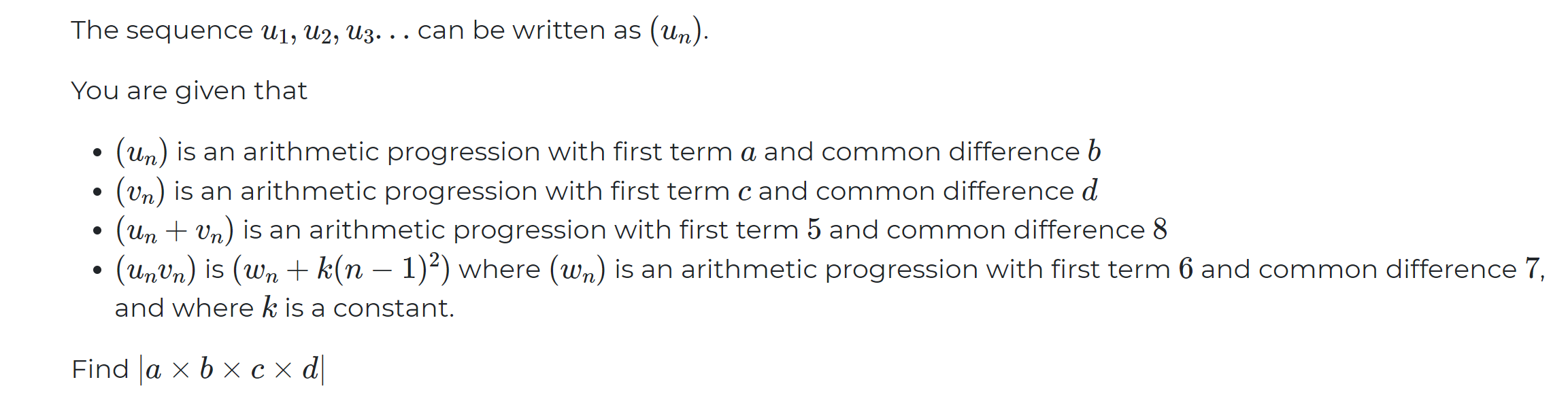 Solved The sequence U1, U2, U3... can be written as (Un). | Chegg.com