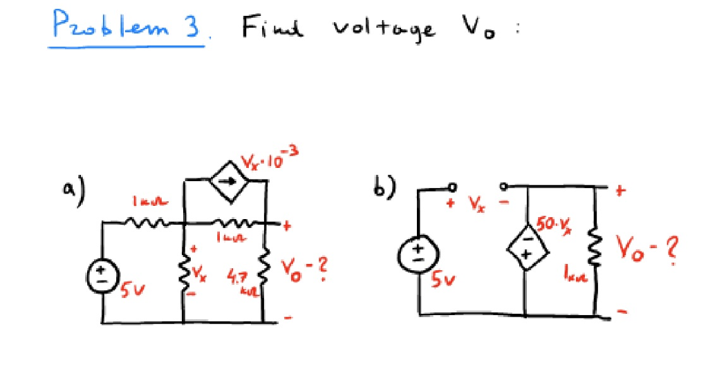 Solved It's a little blurry but the units are in kiloohms | Chegg.com