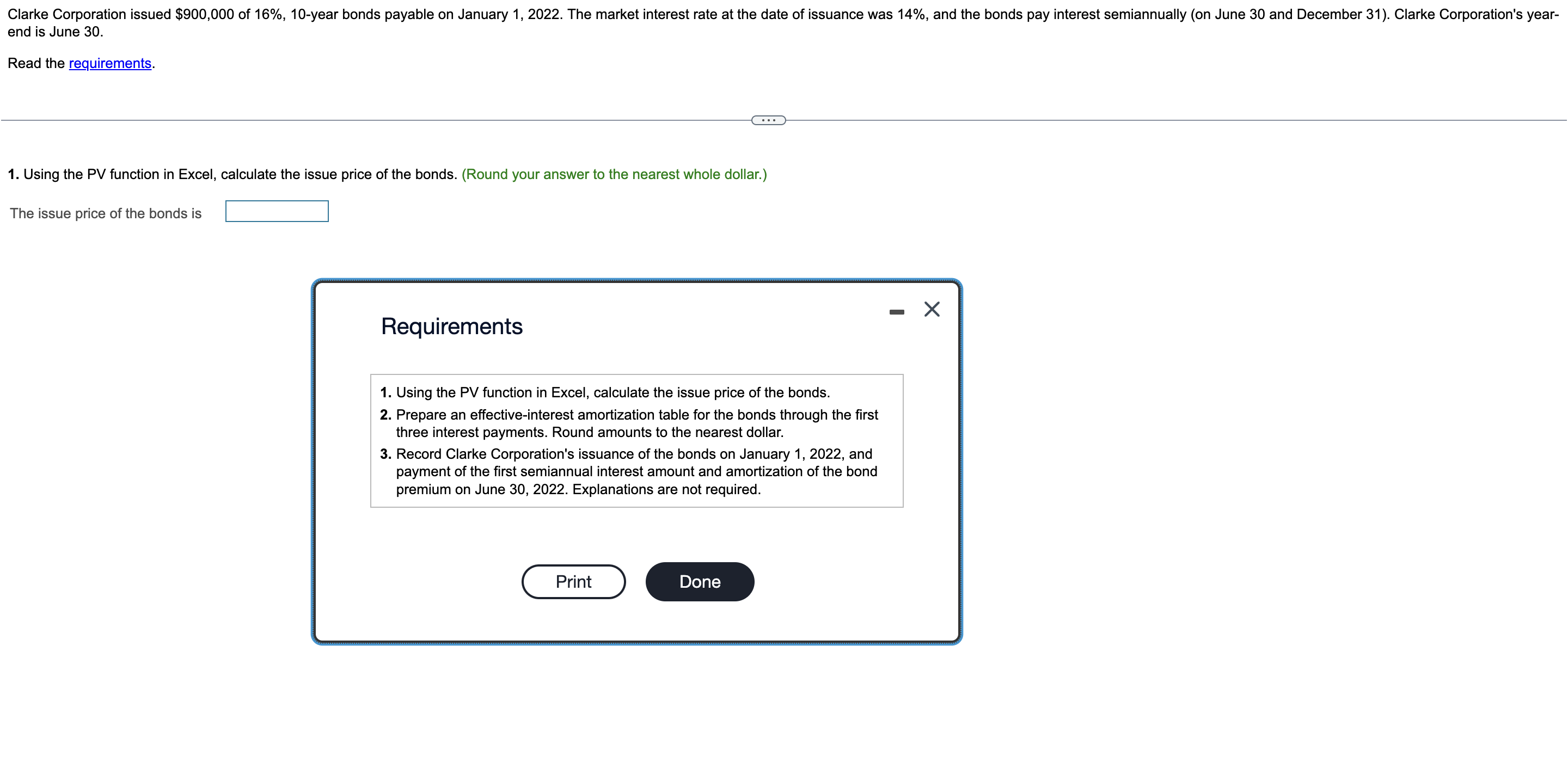 Solved 1. Using the PV function in Excel, calculate the | Chegg.com