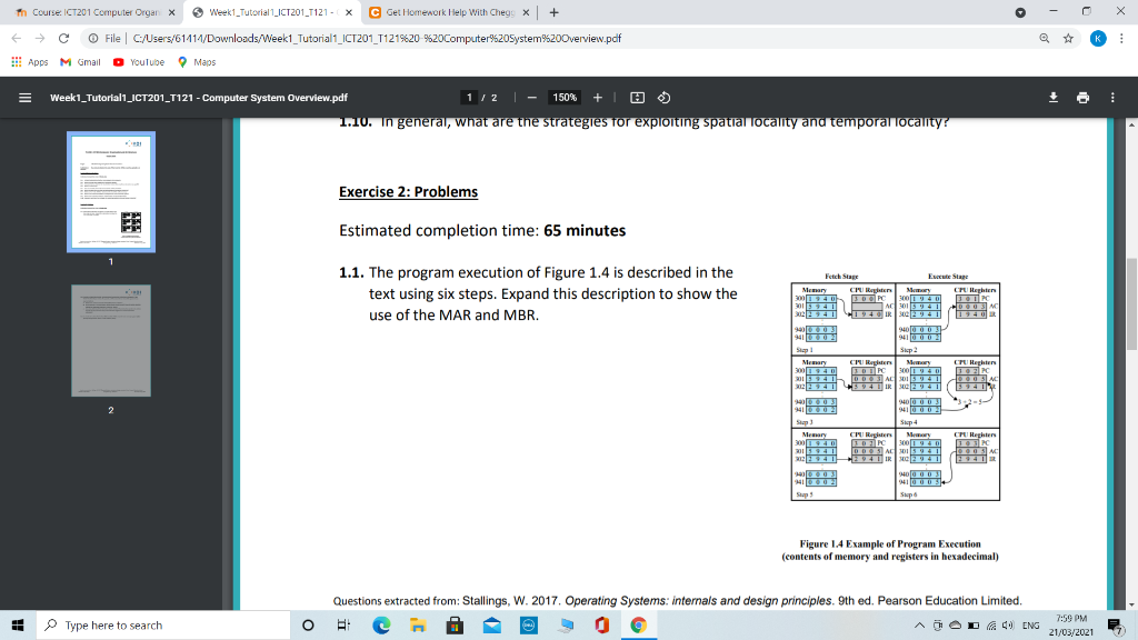 Solved 1.1. List and briefly define the four main elements | Chegg.com