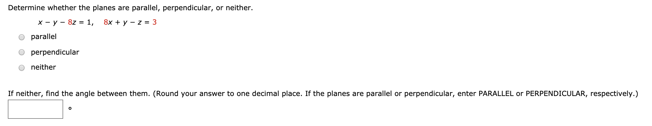 Solved Determine whether the planes are parallel, | Chegg.com