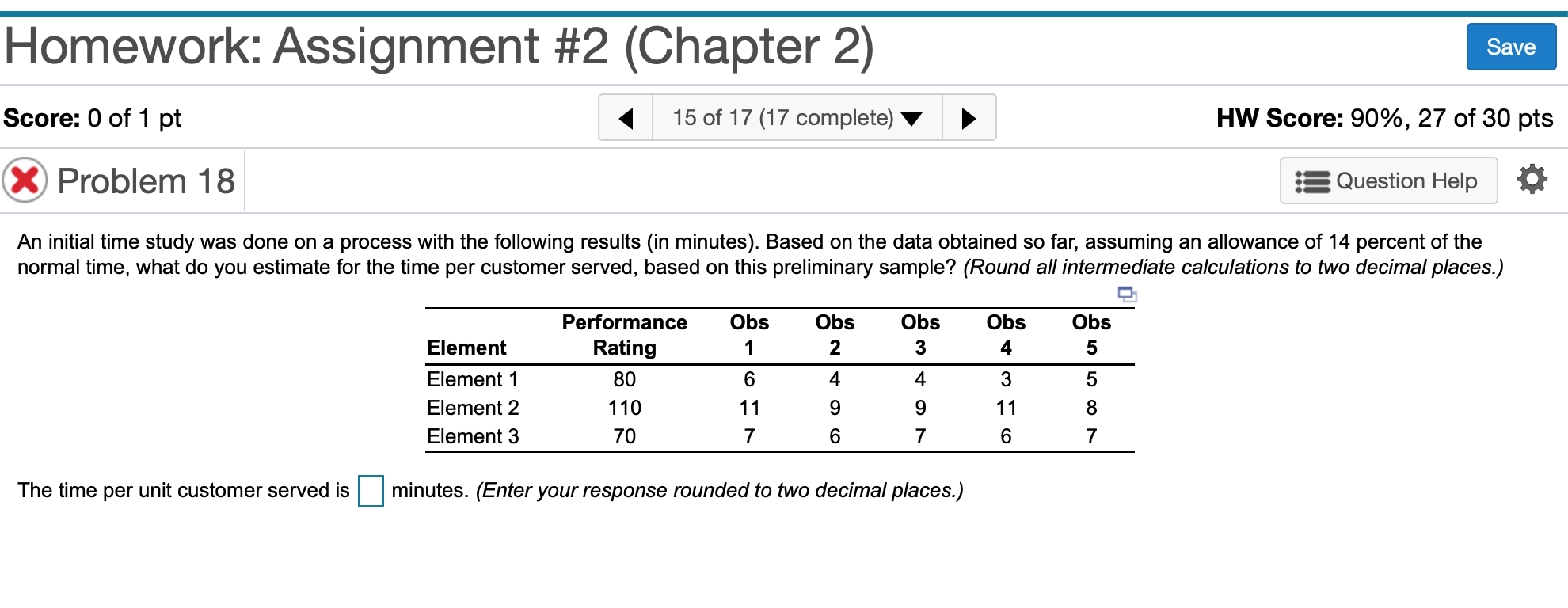 Solved Homework Assignment 2 Chapter 2 Save Score 0 Of