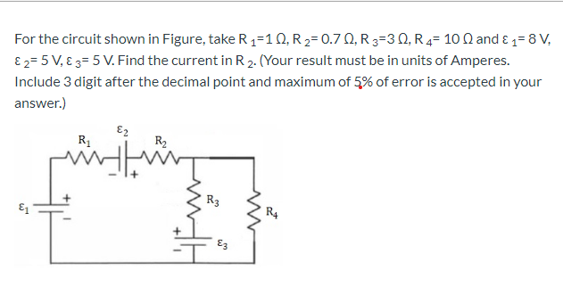 Solved For the circuit shown in Figure, take R1=10, R 2 = | Chegg.com