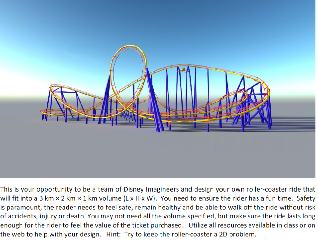 Solved Can someone build a random Roller Coaster in (No | Chegg.com