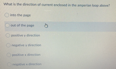Solved Question 8 (0.75 points) A square amperian loop is in | Chegg.com