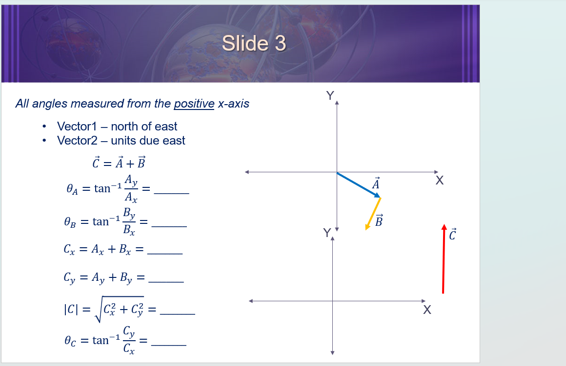 All angles measured from the positive x-a - Vector1 - | Chegg.com